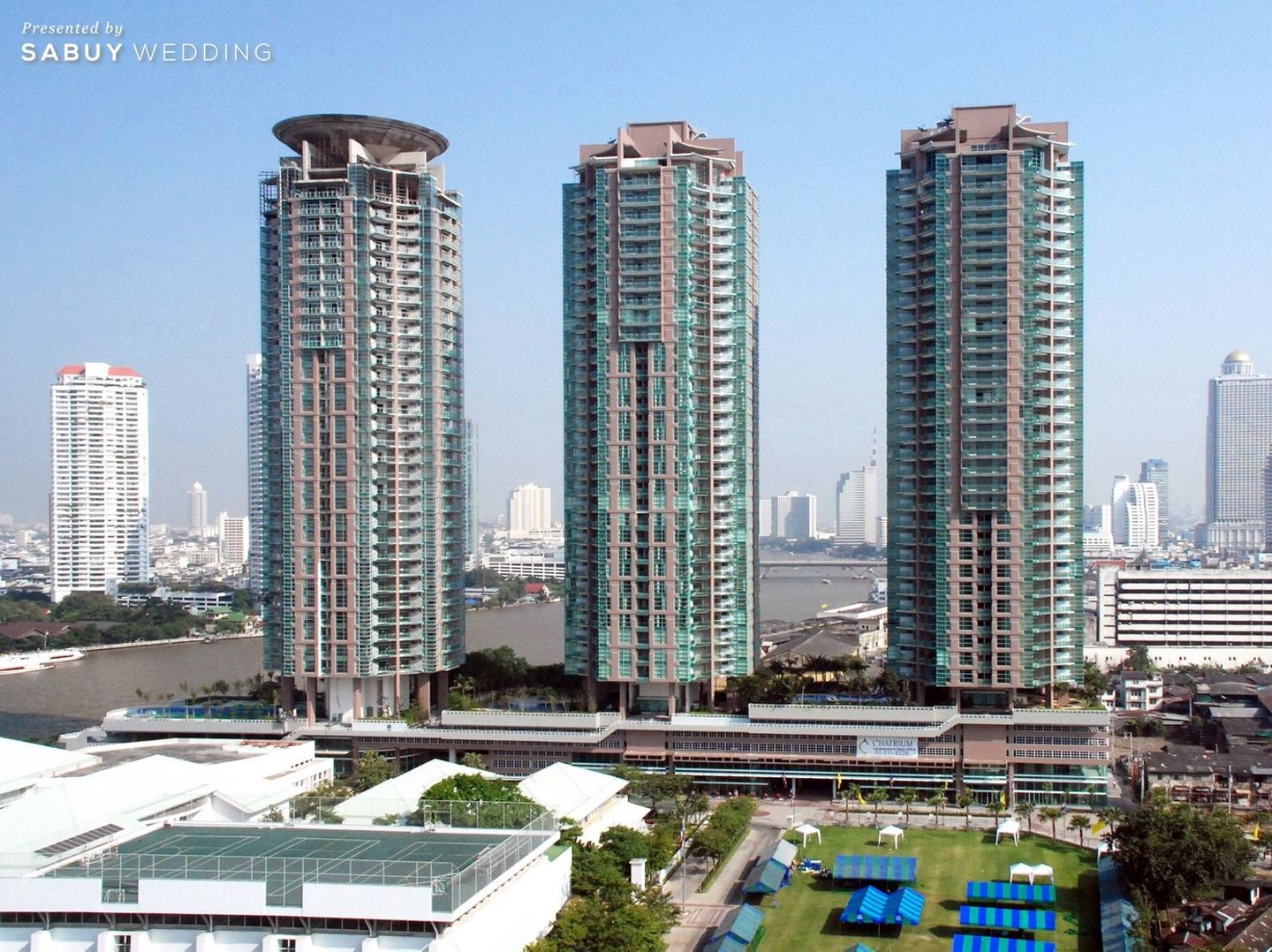 Chatrium Hotel Riverside Bangkok ห้องจัดเลี้ยงหรูหรา เห็นวิวแม่น้ำเจ้าพระยา